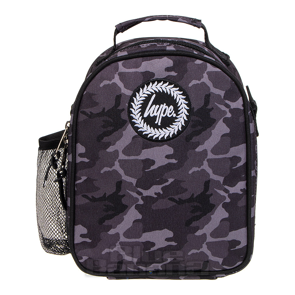 Hype Mono Camo Maxi Lunch Box | School Lunch Bag | Blue Banana UK