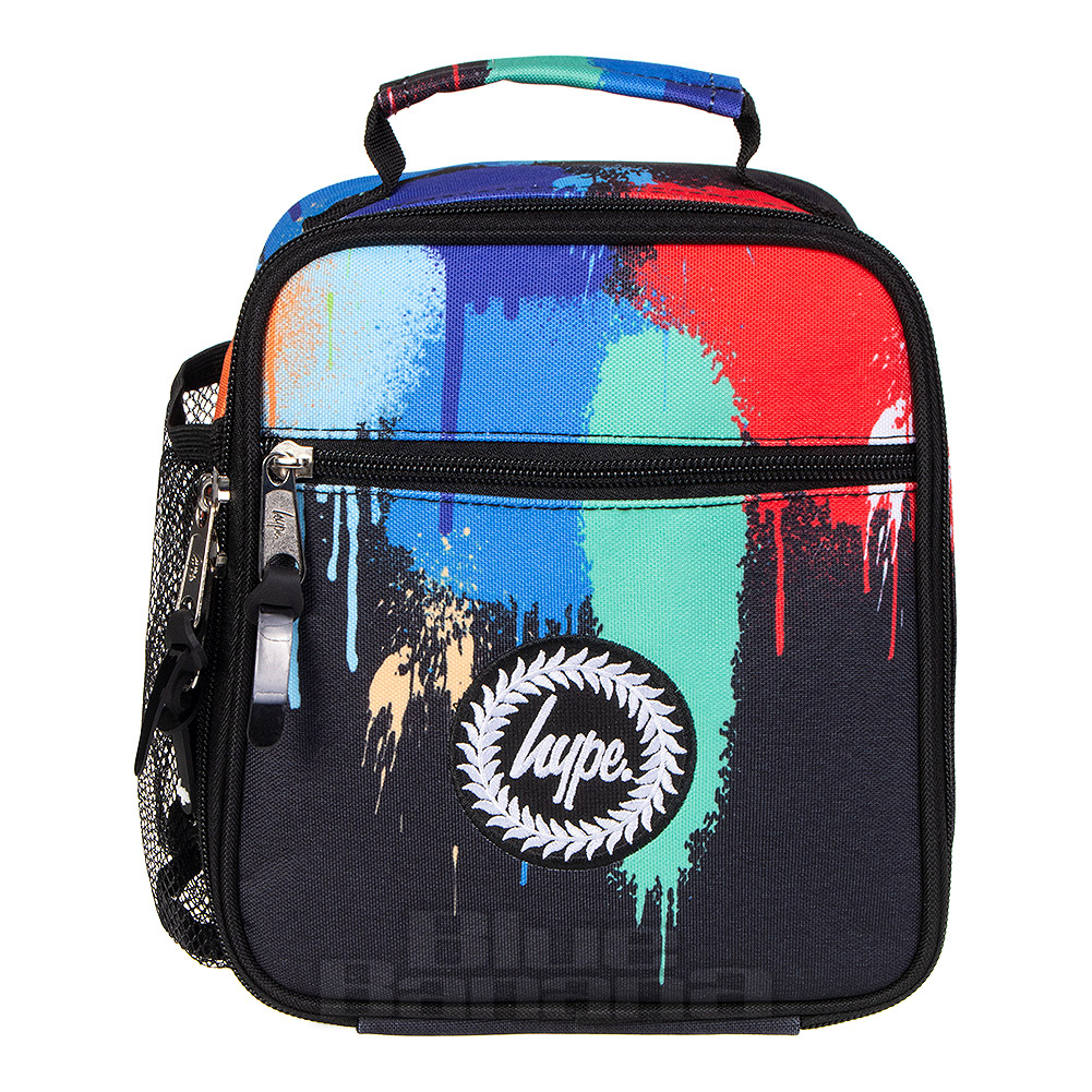 Hype Graffiti Drip Lunch Box | Multicoloured School Lunch Bag