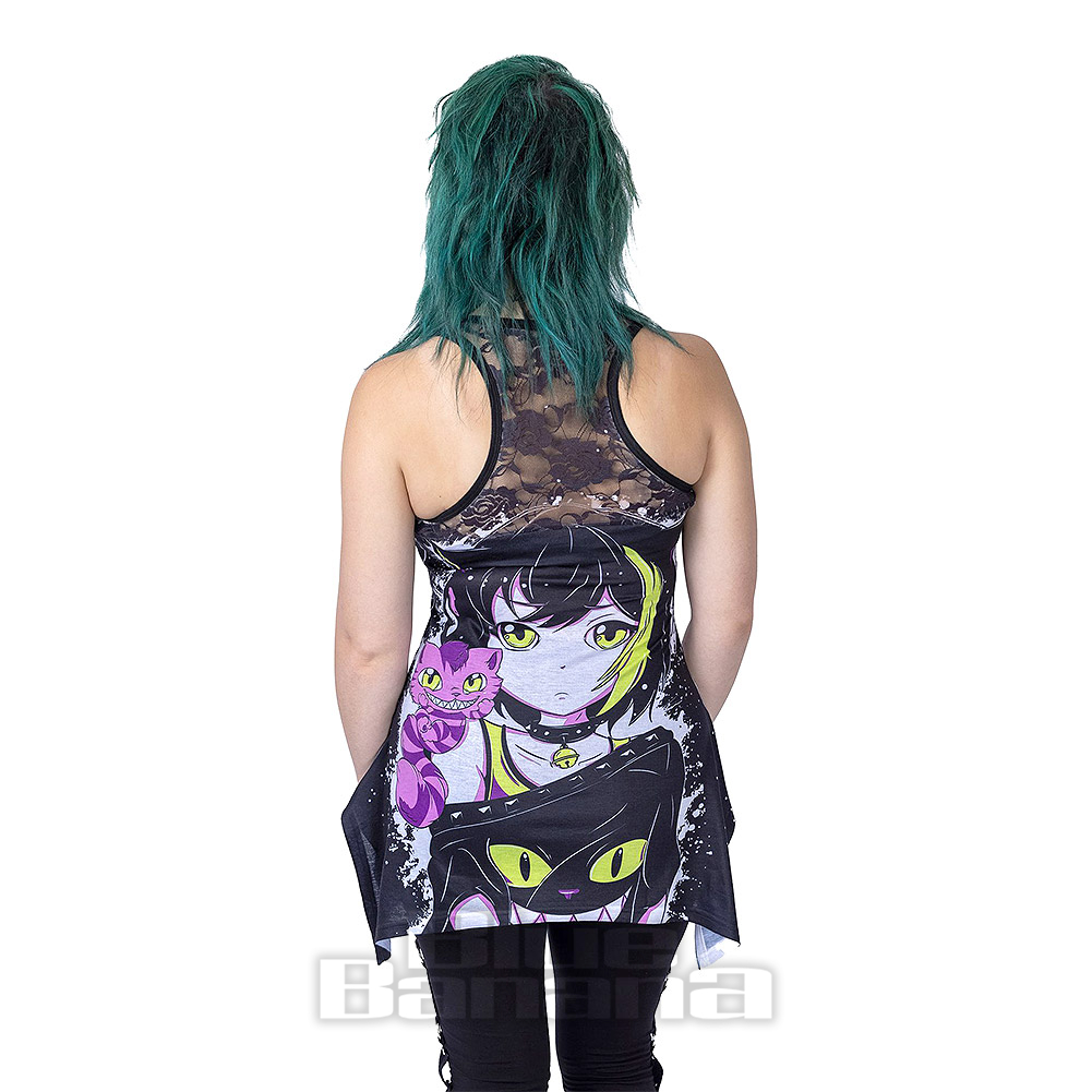 Cupcake Cult Lost Way Vest | Gothic Witch Cat Tank Top