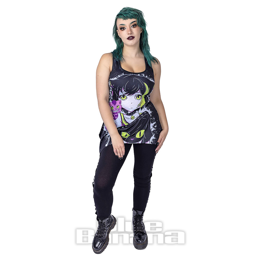 Cupcake Cult Lost Way Vest | Gothic Witch Cat Tank Top