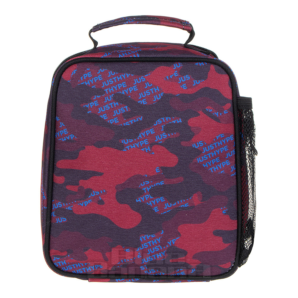 Hype Logo Camo Lunch Box (Blue/Burgundy) | Blue Banana UK