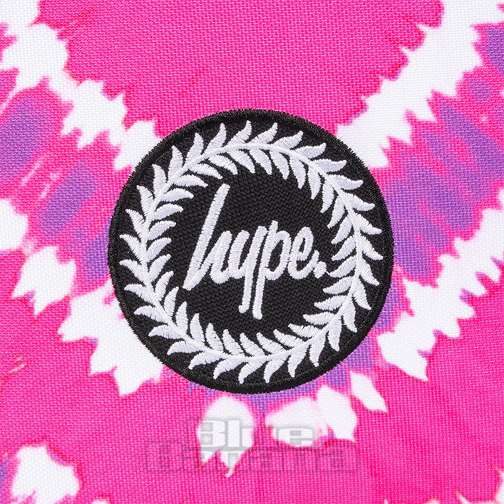 Hype Pink Heart Tie Dye Lunch Box | School Lunch Bag