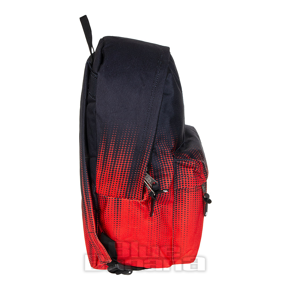 Hype Red & Black Half Fade Backpack | School Rucksack UK