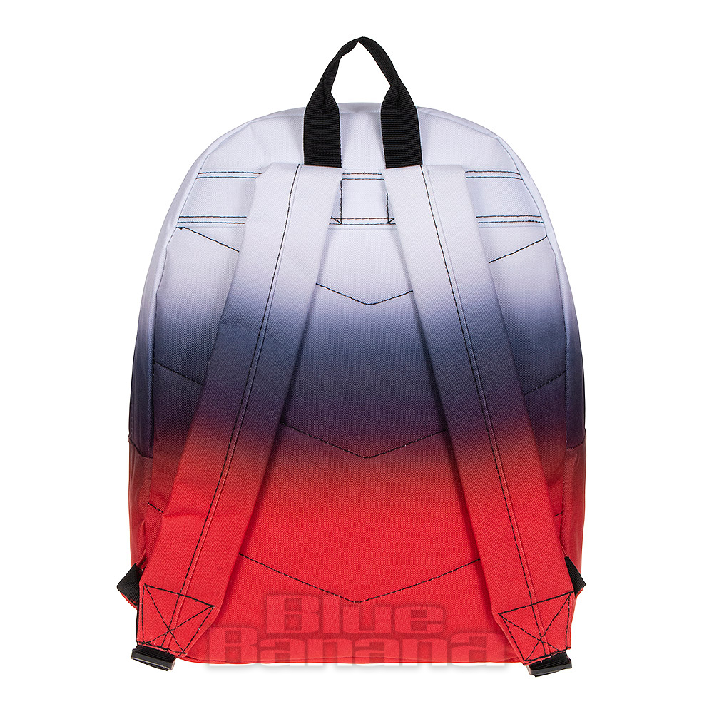 Hype Black & Red Gradient Backpack | School Rucksack UK