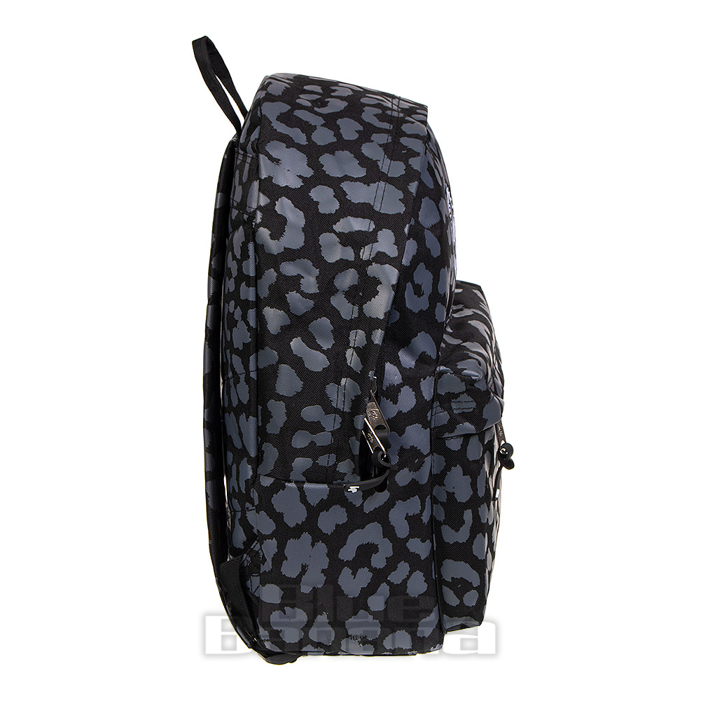 Hype Leopard Print Backpack (Grey) | school Bags | Blue Banana UK