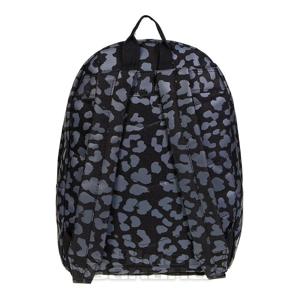 Hype Leopard Print Backpack (Grey) | school Bags | Blue Banana UK