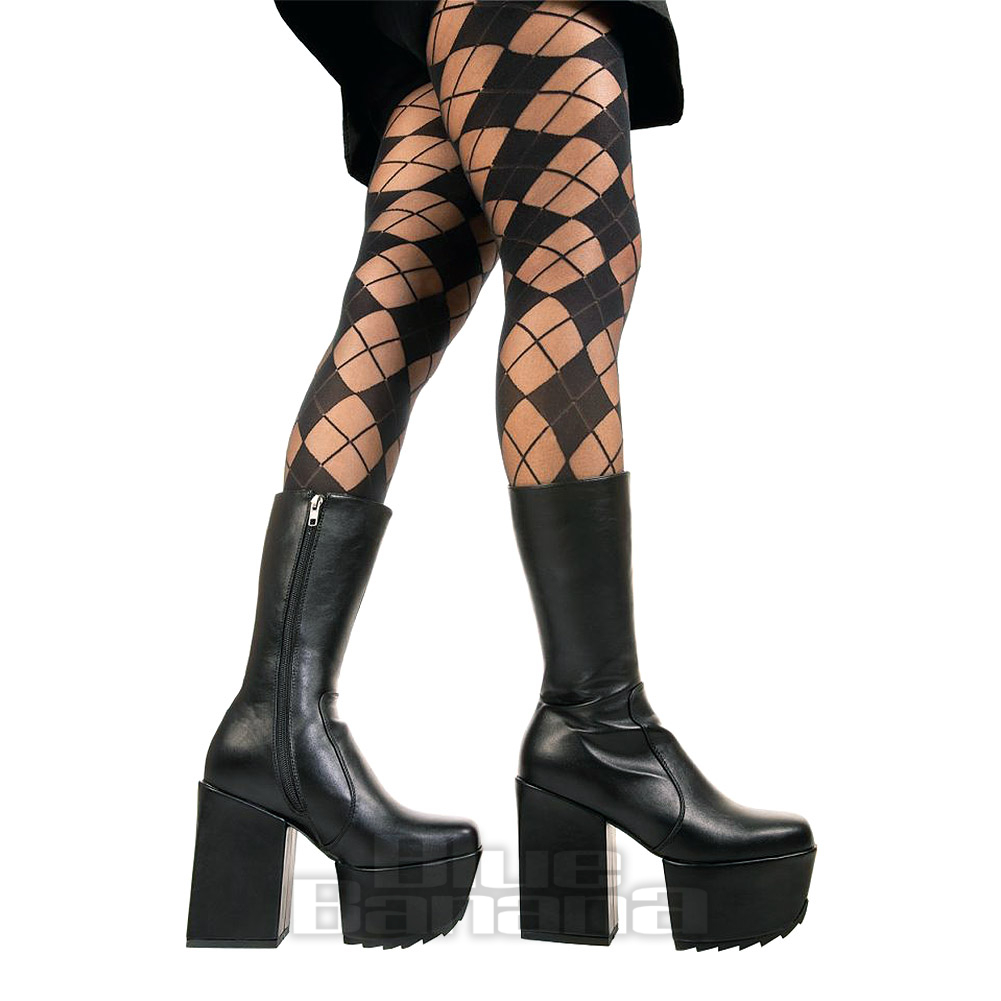 Lamoda Magnolia Heeled Boots (Black) | Blue Banana UK