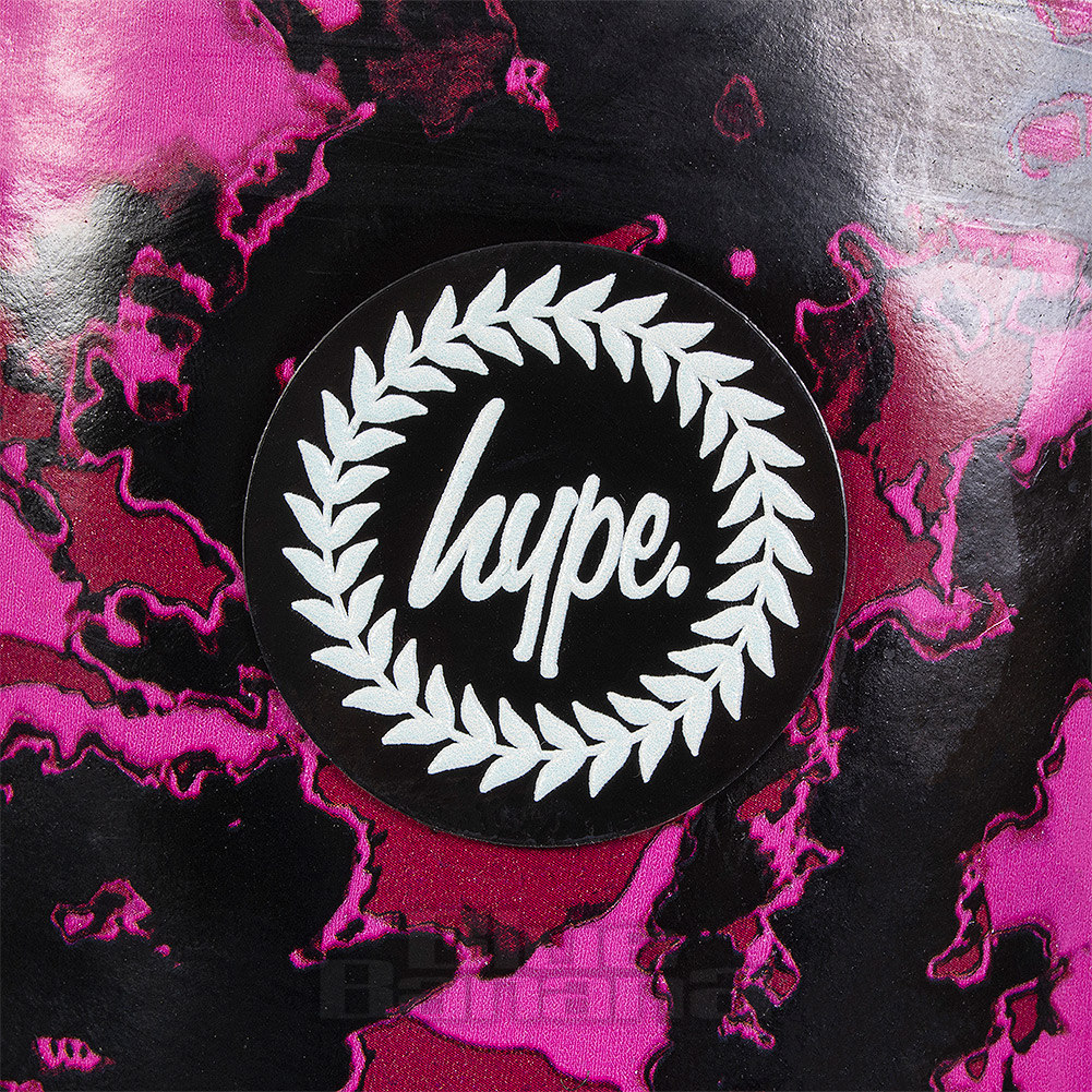 Hype Pink & Black Tie Dye Fade Wellies Kids Wellington Boots | Blue ...