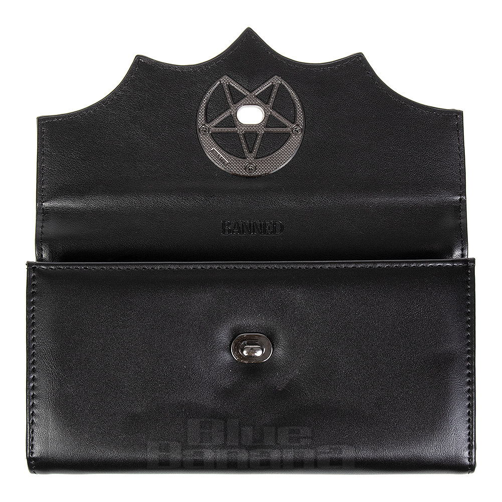 Banned Dreamcatcher Bat Wallet | Gothic Alternative Witchy Purse