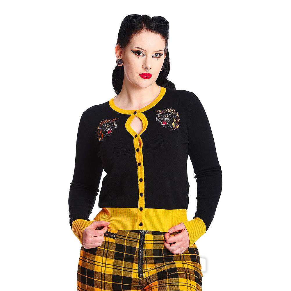 Banned Black Panther Cardigan | Alternative Vintage Clothing