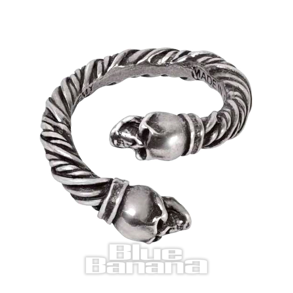 Alchemy Gothic Battle Ring | Alternative Skull Jewellery