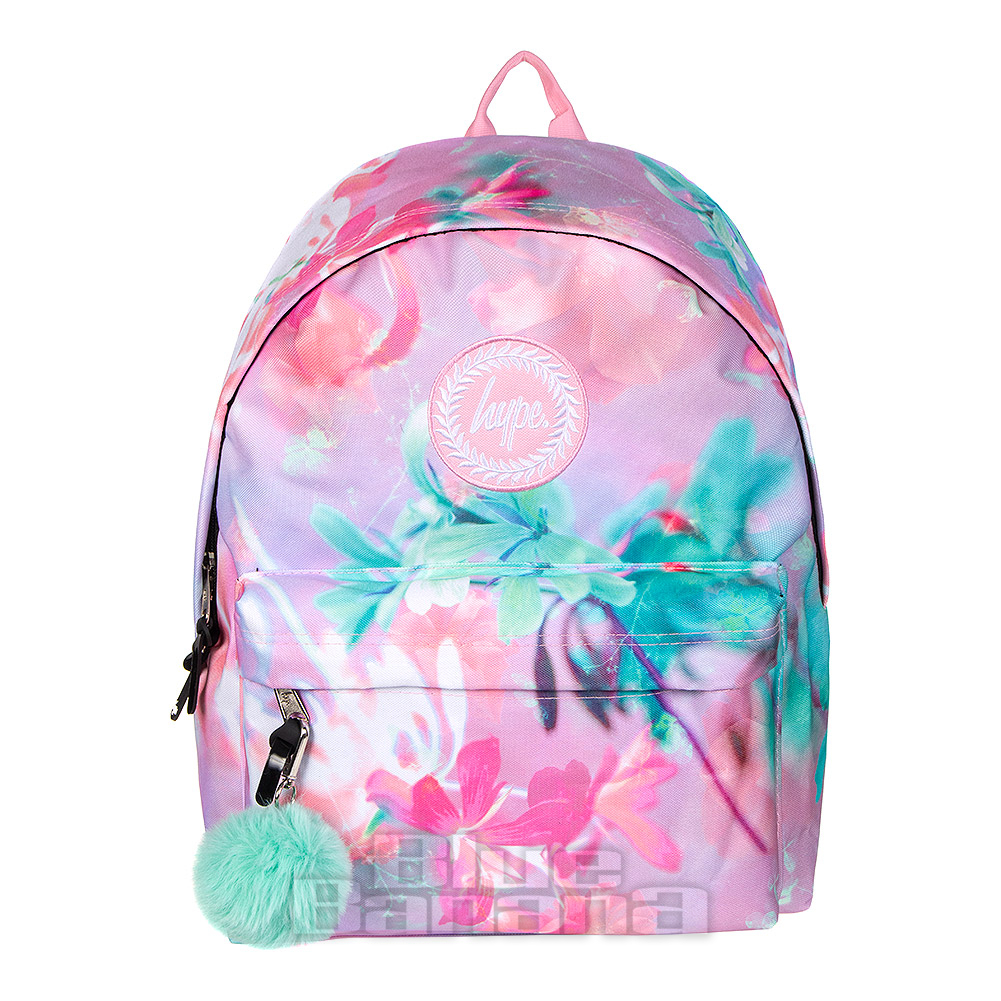 Hype Pink Frosty Flower Backpack | Blue Banana UK