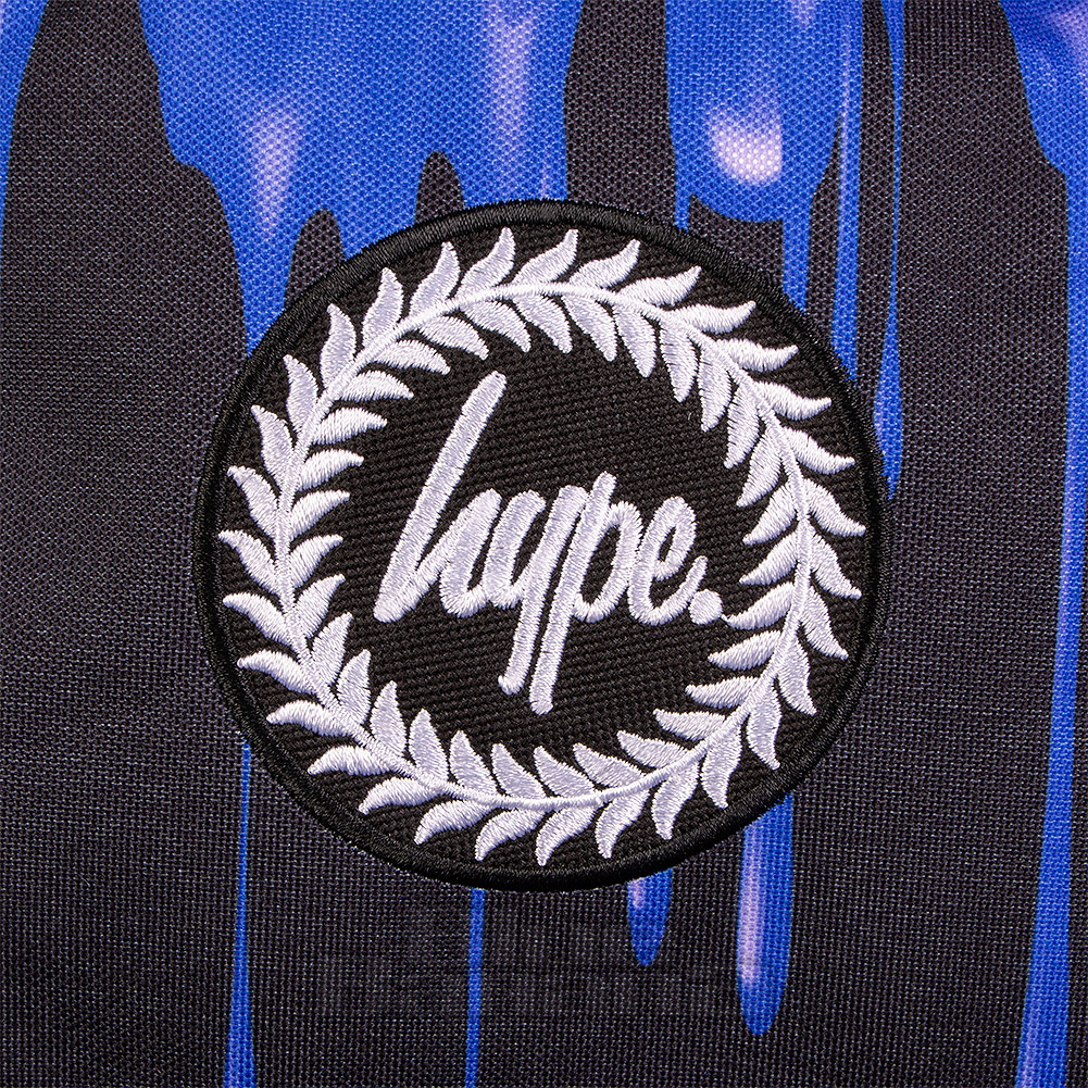Hype Blue Slime Drips Backpack | School Rucksack & Bag