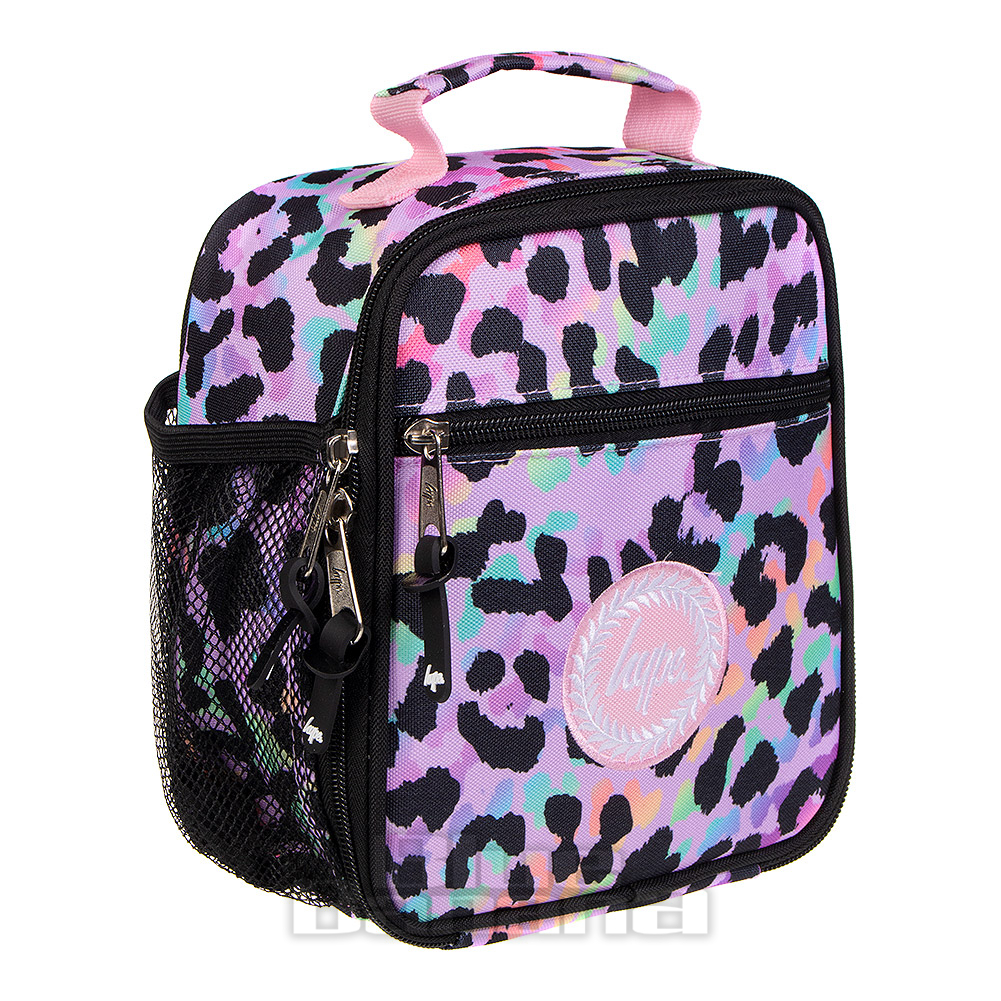 Hype Purple Rainbow Leo Lunch Box | Kids Lunch Bag | Blue Banana UK