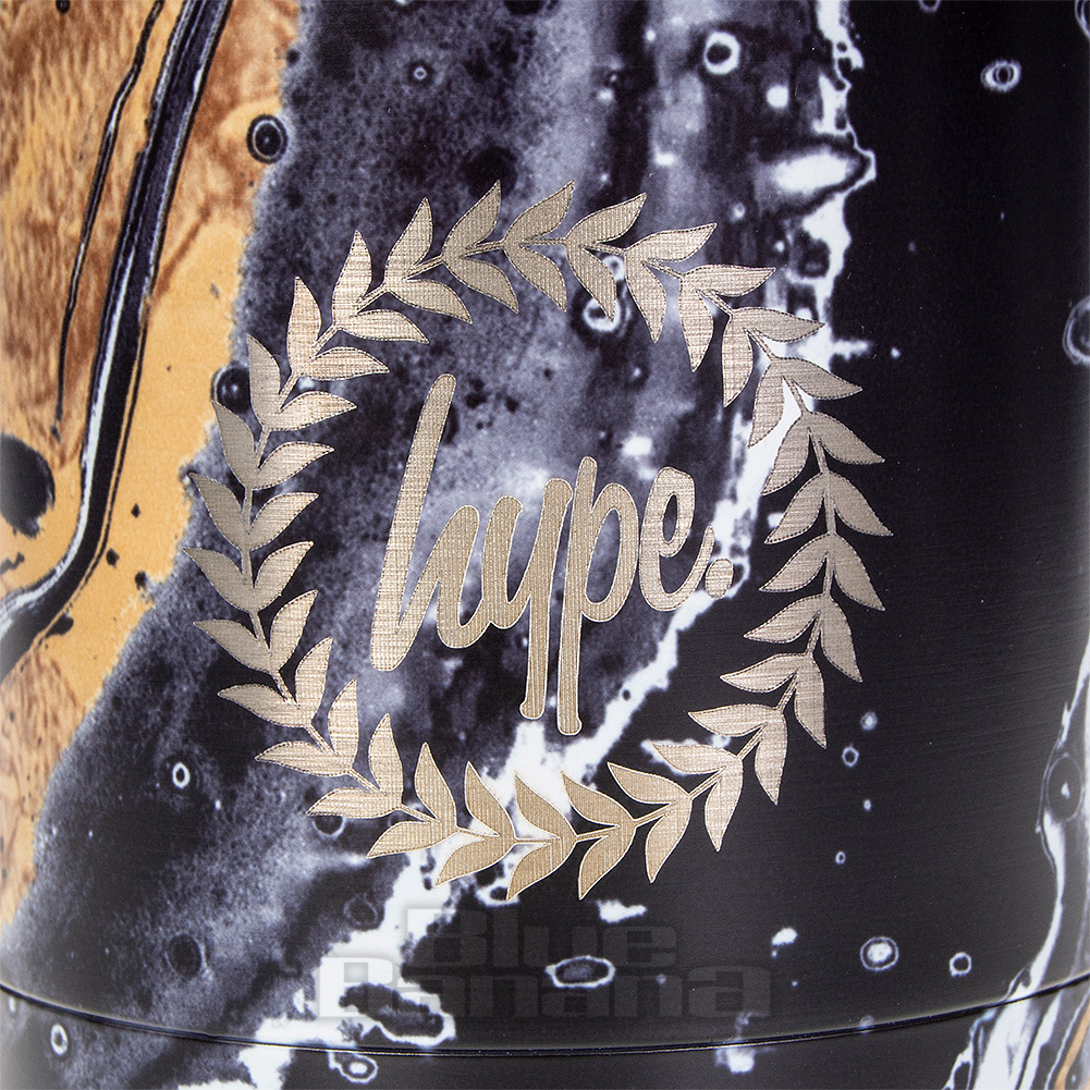 Hype Gold Marble Water Bottle | Metal Drinks Bottle
