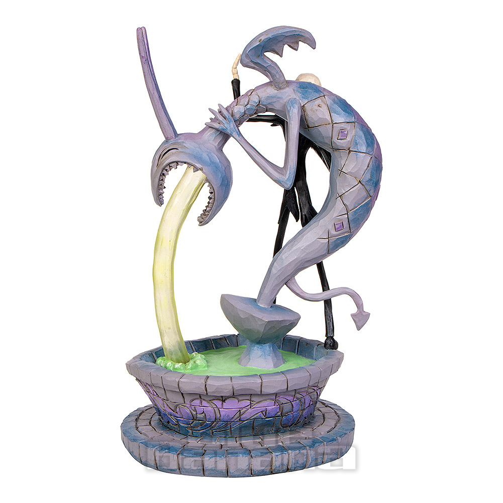 Nightmare Before Christmas Soulful Soliloquy Jack On Fountain Figurine ...