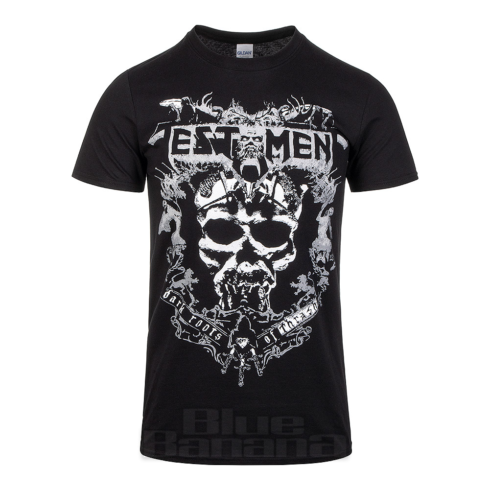 Official Testament Dark Roots T-Shirt (Black) | Blue Banana UK