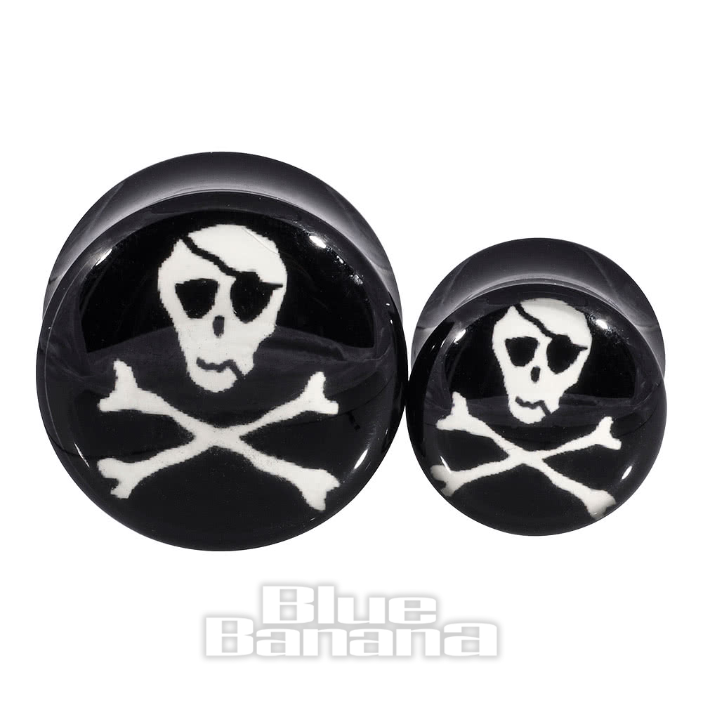 skull and bones piercing