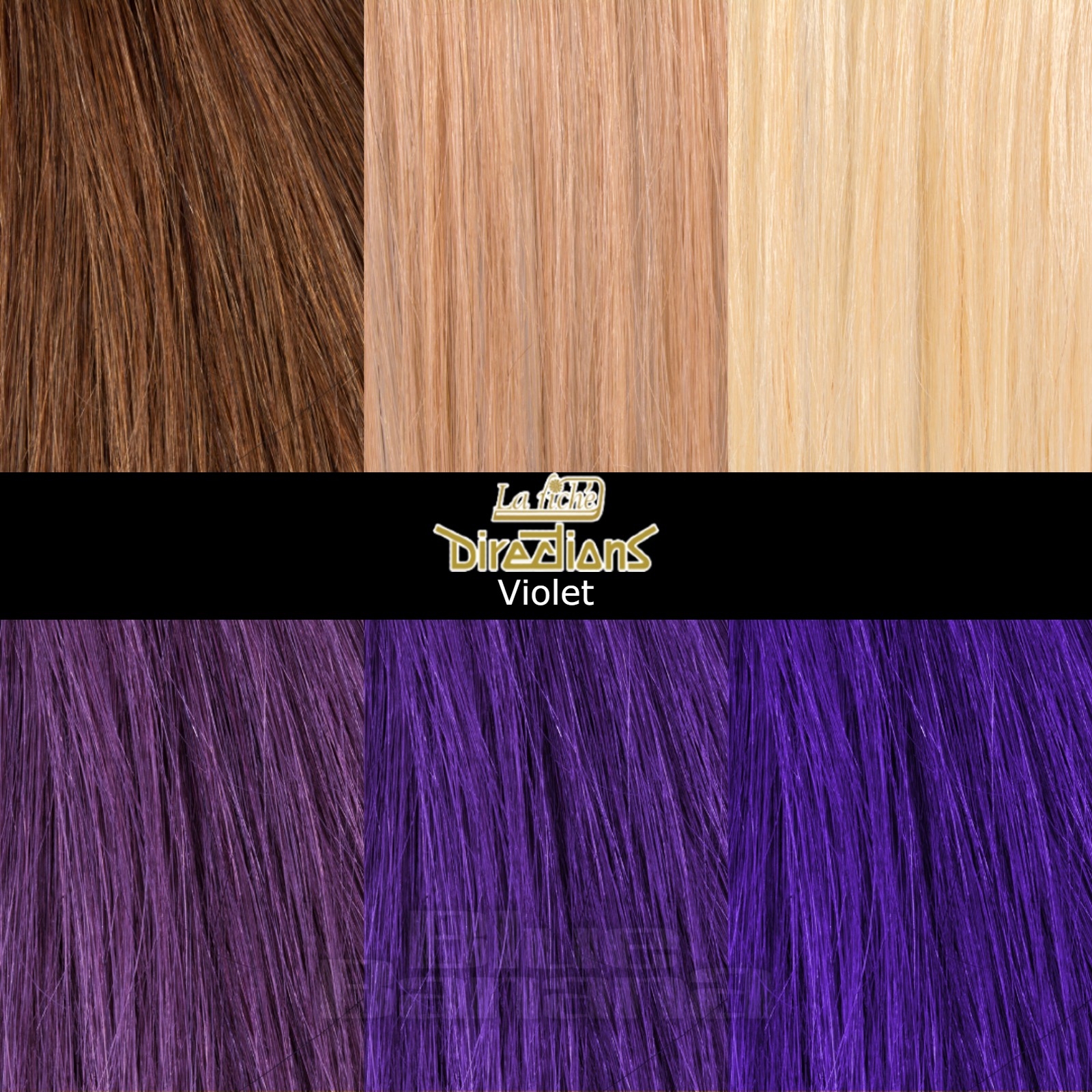 La Riche Directions Violet Semi-Permanent Hair Dye Multipack