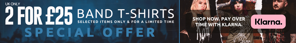 Official Band T Shirts, Rock & Metal Tees | Blue Banana UK